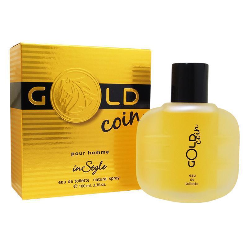 Instyle Gold Coin EDT 100 ml | Perfume Elegante Hombre – Perfumes Deep